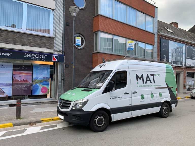 Boxwagen belettering | S-Concept: Reclamebureau