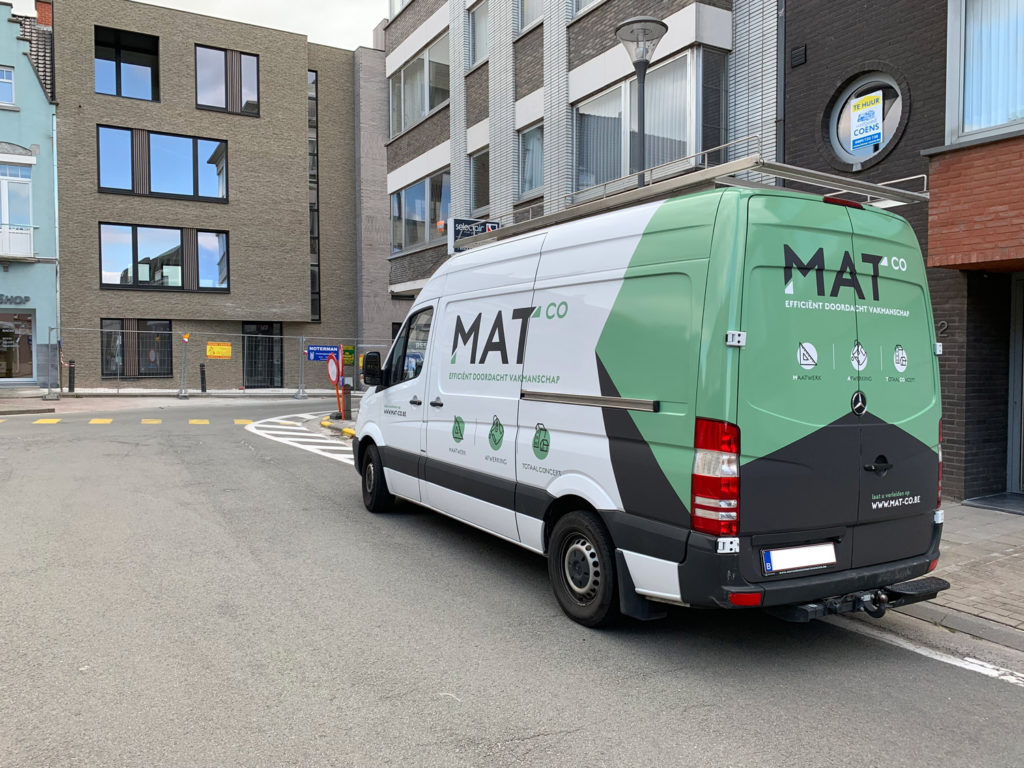 Boxwagen belettering | S-Concept: Reclamebureau